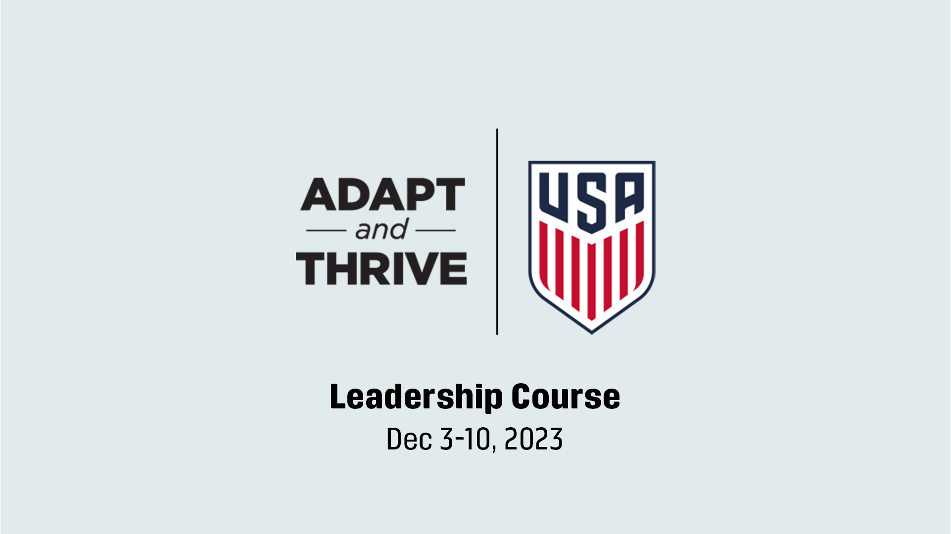 Adapt and Thrive Leadership Program - Georgia Soccer