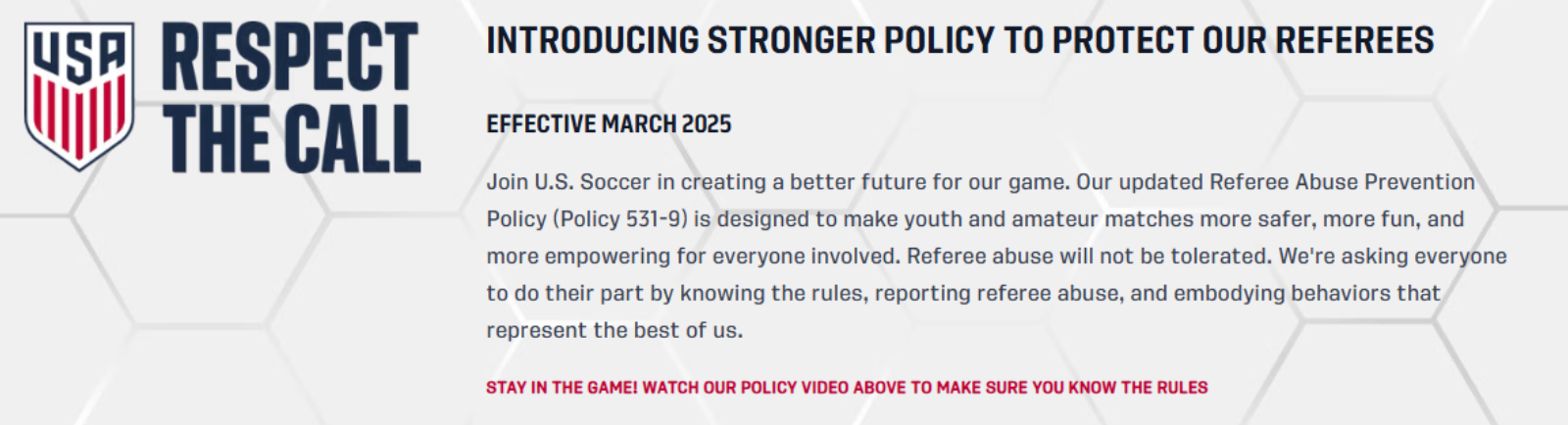 Referee Abuse Policy (RAP) 2025 - Georgia Soccer